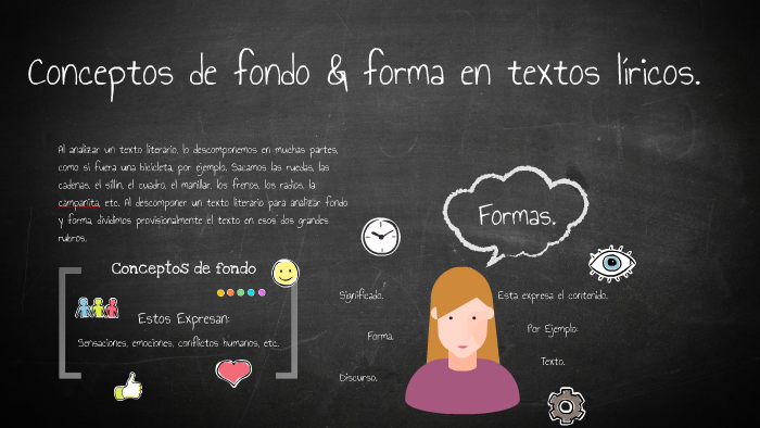 conceptos de fondo y forma en textos liricos by Judith Valenzuela ...