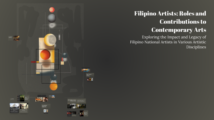 Filipino Artists: Roles and Contributions to Contemporary Arts by ...