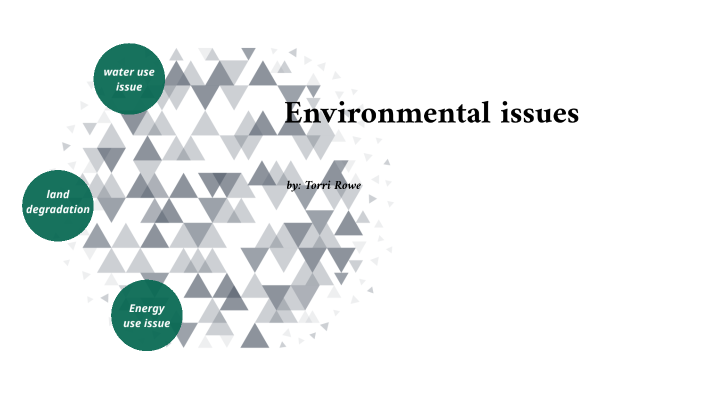 environmental issues research assignment by Torrance Rowe 18 (STUDENT ...
