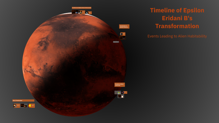 Timeline of Epsilon Eridani B's Transformation by Justin Woulard on Prezi