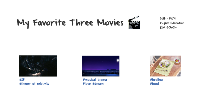 My Favorite Movies by on Prezi