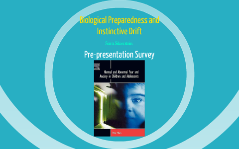Biological Preparedness and Instinctive Drift by Sara Silverstein on Prezi