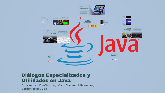 Diálogos Especializados y Utilidades en Java by Cesar Alvarez on Prezi