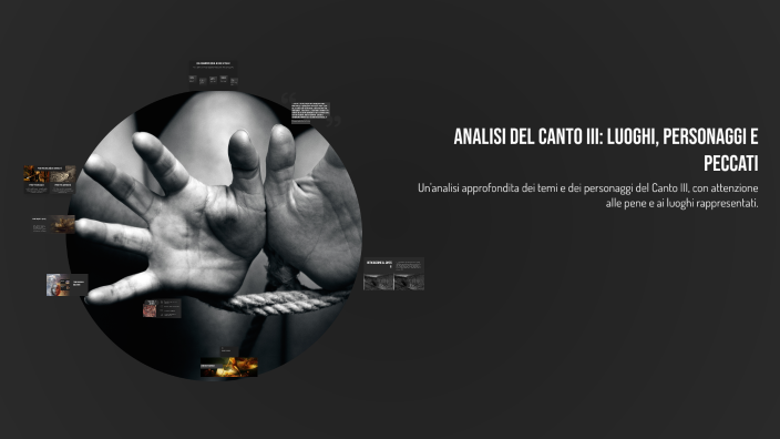 Analisi del Canto III: Luoghi, Personaggi e Peccati by alessio pelini ...