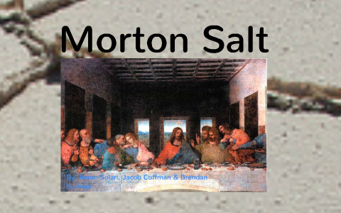 Morton Salt by Aaron Solari