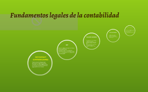Fundamentos legales de la contabilidad by merci montero on Prezi