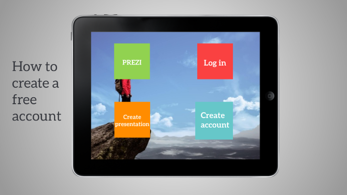 How to create a free account by Luisa Moreno on Prezi