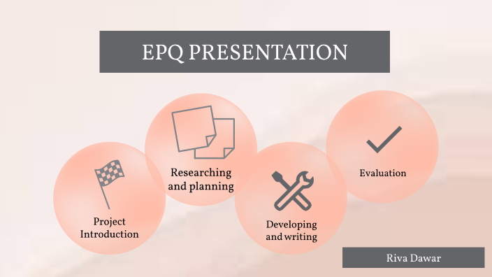 epq slides by Riva Dawar on Prezi