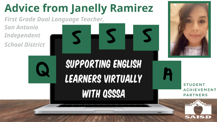 Supporting English Learners with QSSSA by Student Achievement Partners ...