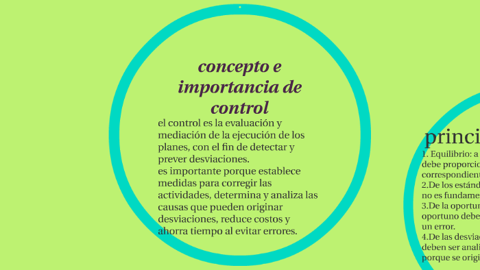 concepto e importancia de control by angelica vilchis on Prezi