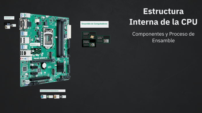 Estructura Interna de la CPU by andres fernando bolivar mesa on Prezi