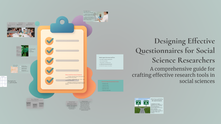 Designing Effective Questionnaires for Social Science Researchers by ...