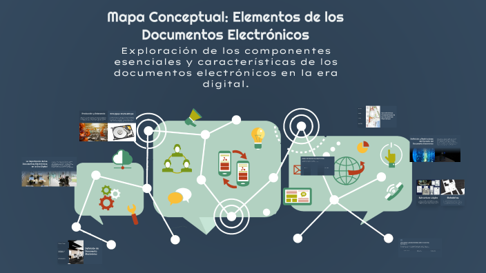 Mapa Conceptual: Elementos de los Documentos Electrónicos by Helmer ...