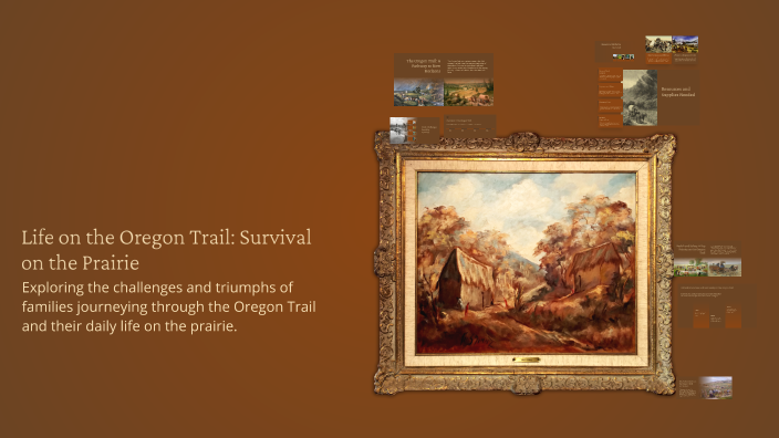 Life on the Oregon Trail: Survival on the Prairie by Kristin Jobgen on ...