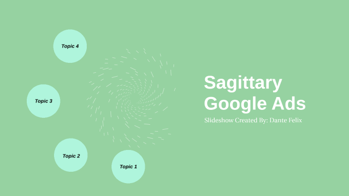 Sagittary Google Ads by Dante Felix on Prezi