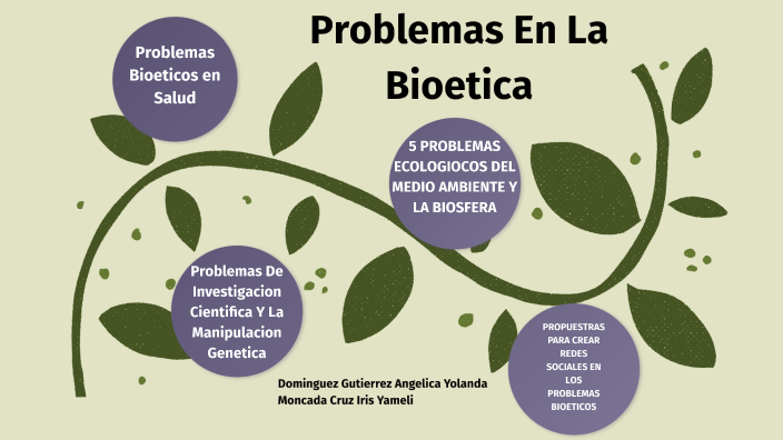 Problemas en la bioetica by Danna Cardona on Prezi