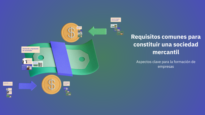 Requisitos comunes para constituir una sociedad mercantil by Campanita Tapia on Prezi