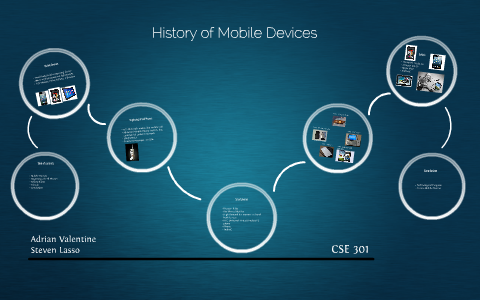 History of Mobile Devices by Adrian Valentine on Prezi