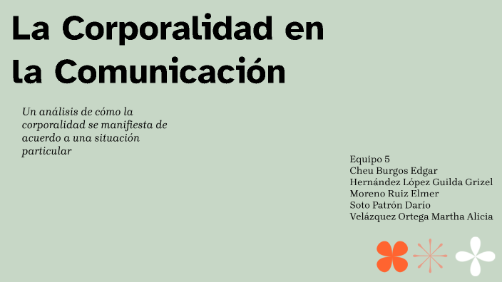 La Corporalidad en la Comunicación by Guilda Grizel Hernandez Lopez on ...