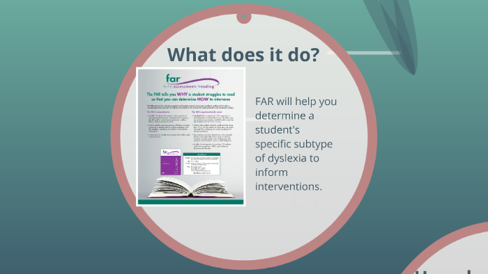 Feifer Assessment of REading (FAR) by Christa Natke on Prezi