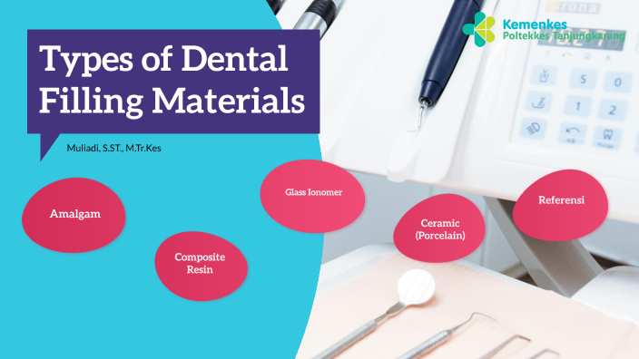 Types of Dental Filling Materials by Muliadi S.ST, M.Tr.Kes on Prezi