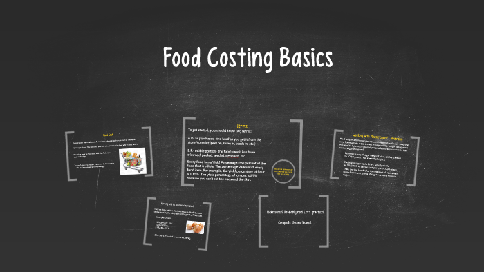 Food Costing Basics by Cindy Collins on Prezi