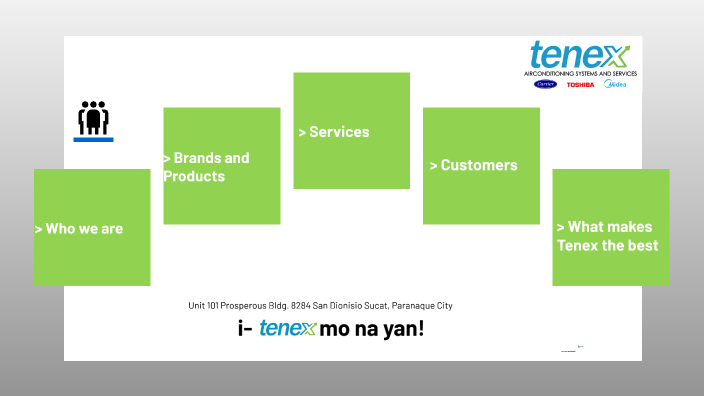 Tenex Company Profile by Kristine Dela Cruz on Prezi
