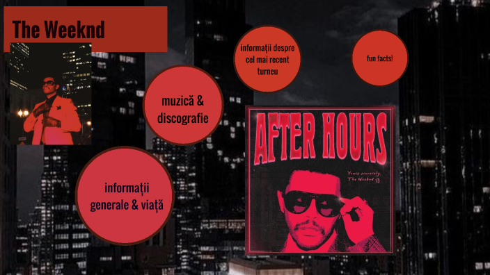 prezentare the weeknd by on Prezi