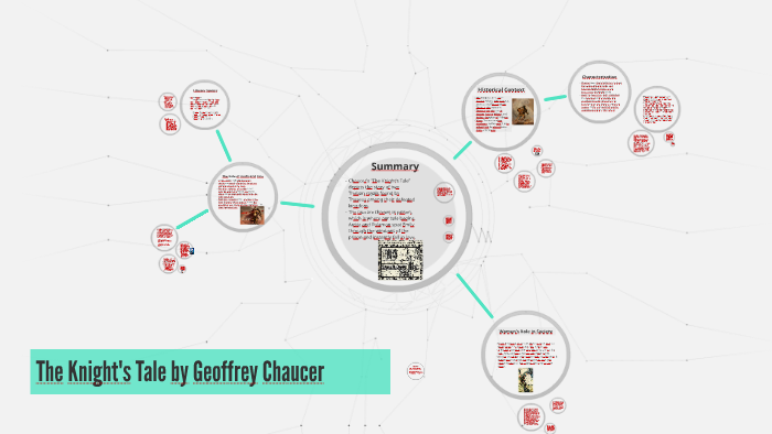The Knight's Tale by Geoffrey Chaucer by DAniel B on Prezi
