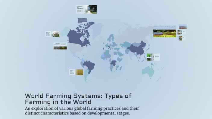 World Farming Systems: Types of Farming in the World by mikel jimenez ...