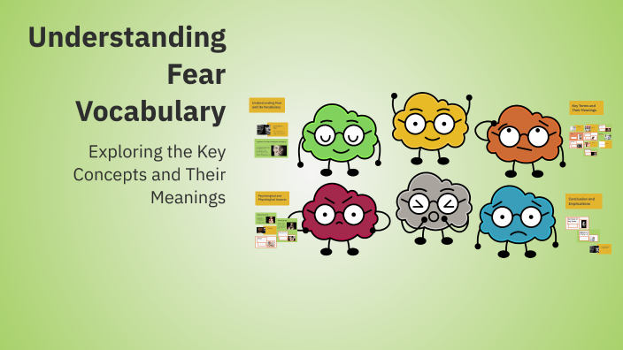 Understanding Fear Vocabulary by crazyis massis on Prezi