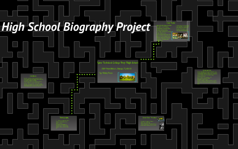 High School Biography Project by Hillary Prado