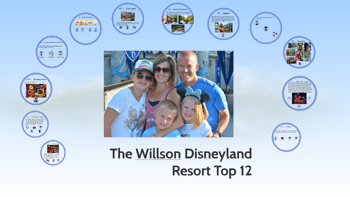 The Willson Disneyland Resort Top 12 by Rusty Willson