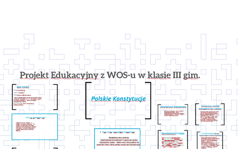 Projekt Edukacyjny z WOS-u w klasie III gim. by Lukasz Borysiuk on Prezi