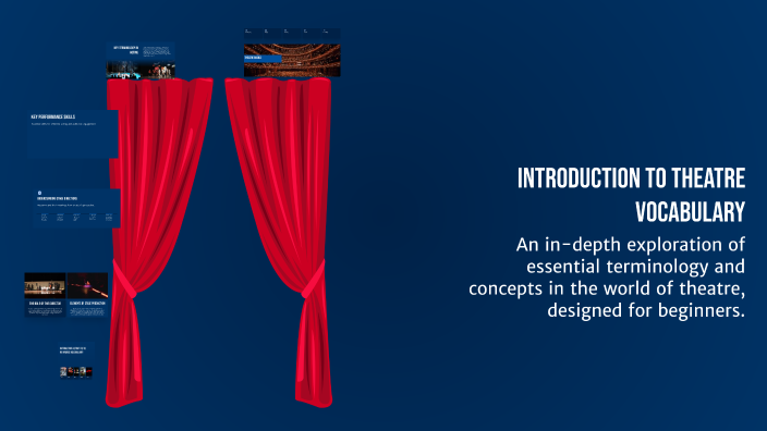 Introduction to Theatre Vocabulary by Wallace Hudson on Prezi