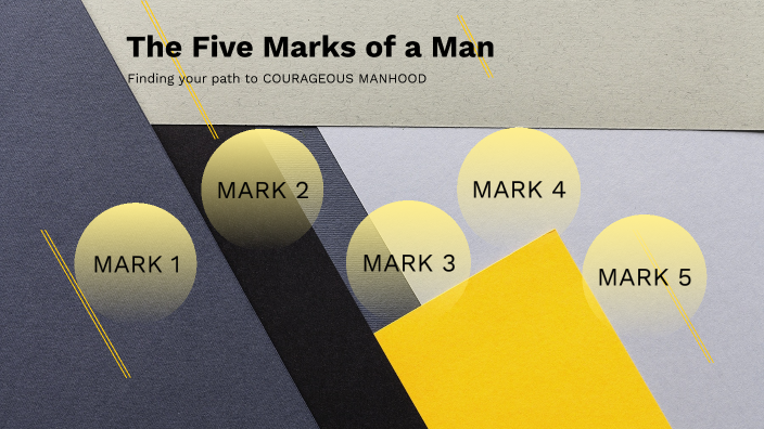 The Five Marks of a Man by Dexter Royal on Prezi