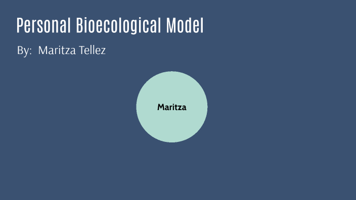 Personal Bioecological Model by Maritza Tellez on Prezi
