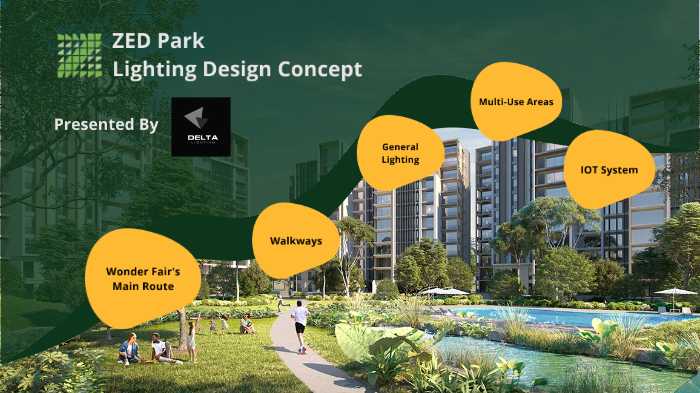 ZED Park Lighting Design concept by Khaled Mohamed on Prezi