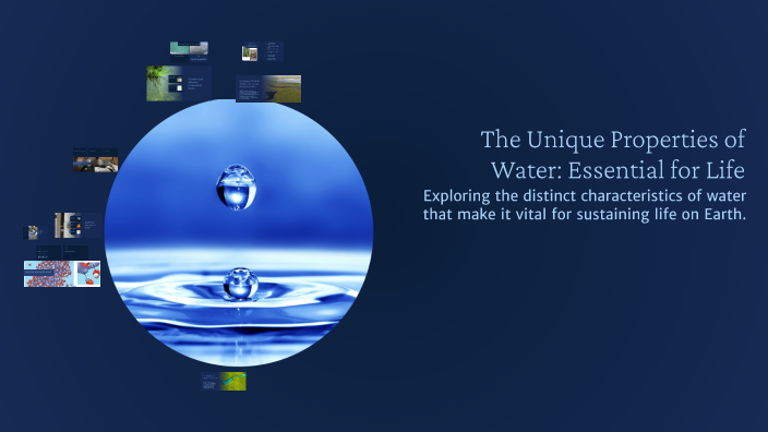 The Unique Properties of Water: Essential for Life by HABUMUKIZA ...