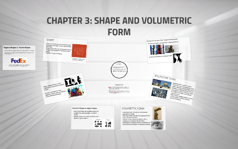 CHAPTER 3: SHAPE AND VOLUMETRIC FORM by on Prezi