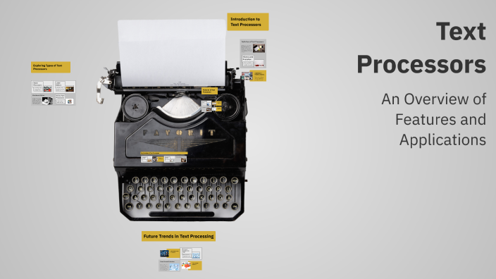 Text Processors by José García on Prezi