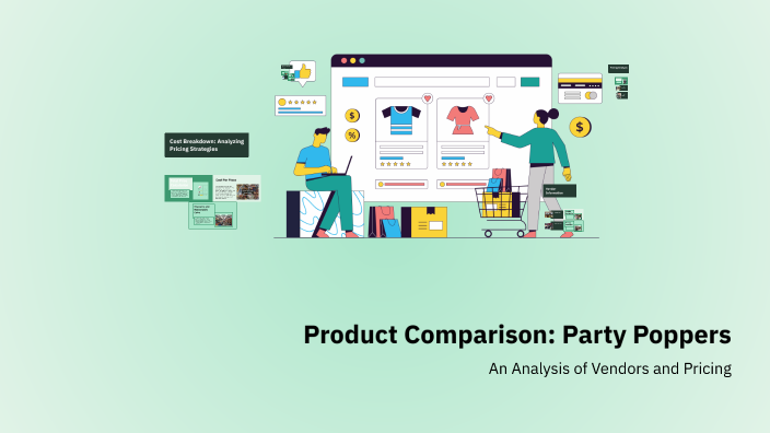 Product Comparison: Party Poppers by Yen Pin on Prezi