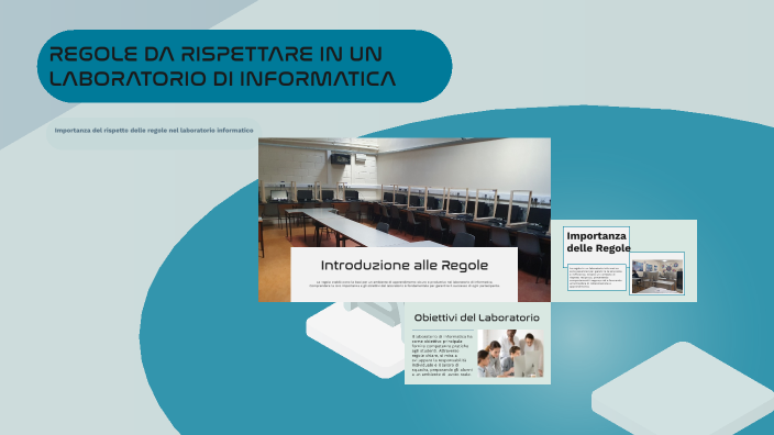 REGOLE DA RISPETTARE IN UN LABORATORIO DI INFORMATICA by Carlo Carrisi ...