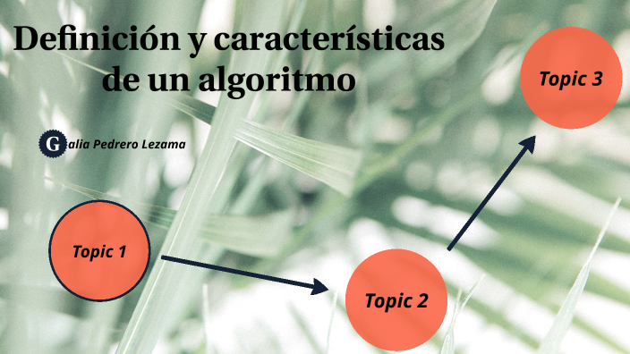 Definición y características de un algoritmo by Galia Pedrero Lezama on ...