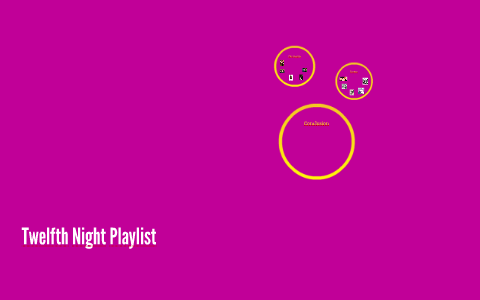Twelfth Night Playlist by Sunny Cannon on Prezi
