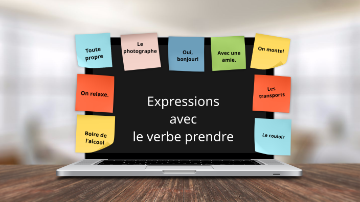 Expressions avec le verbe prendre by Martin-Eric Gauthier on Prezi