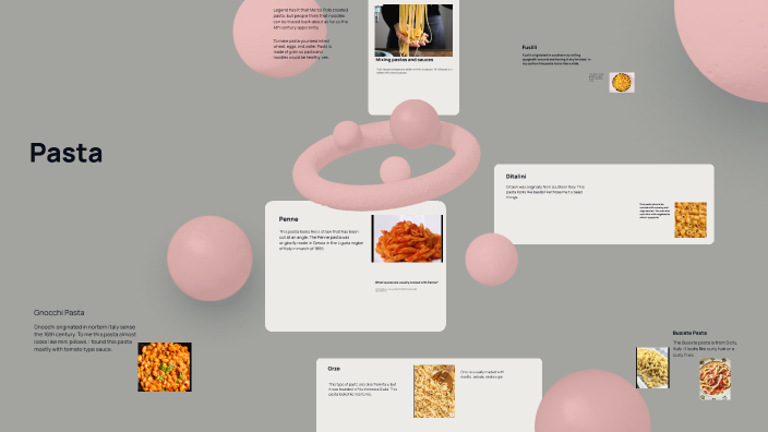 The Art of Pasta by Marlee O'Toole on Prezi