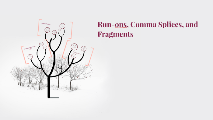 Run-ons, Comma Splices, and Fragments by Felicia Preece