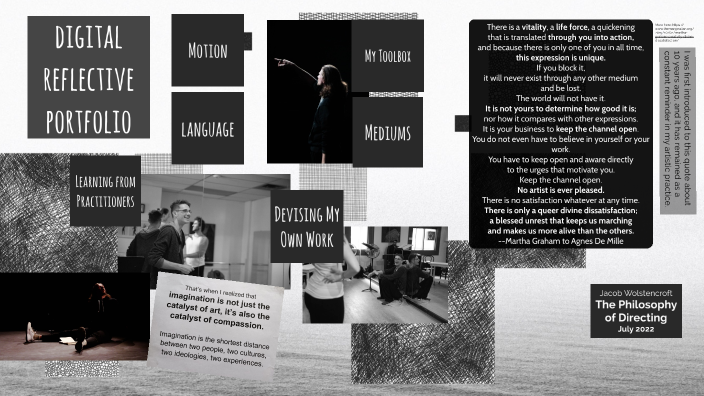 wolstencroftj DGA7003 Philosophy of Directing - Digital Reflective ...