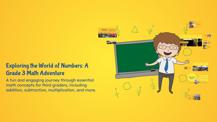 Exploring the World of Numbers: A Grade 3 Math Adventure by AMINA ...